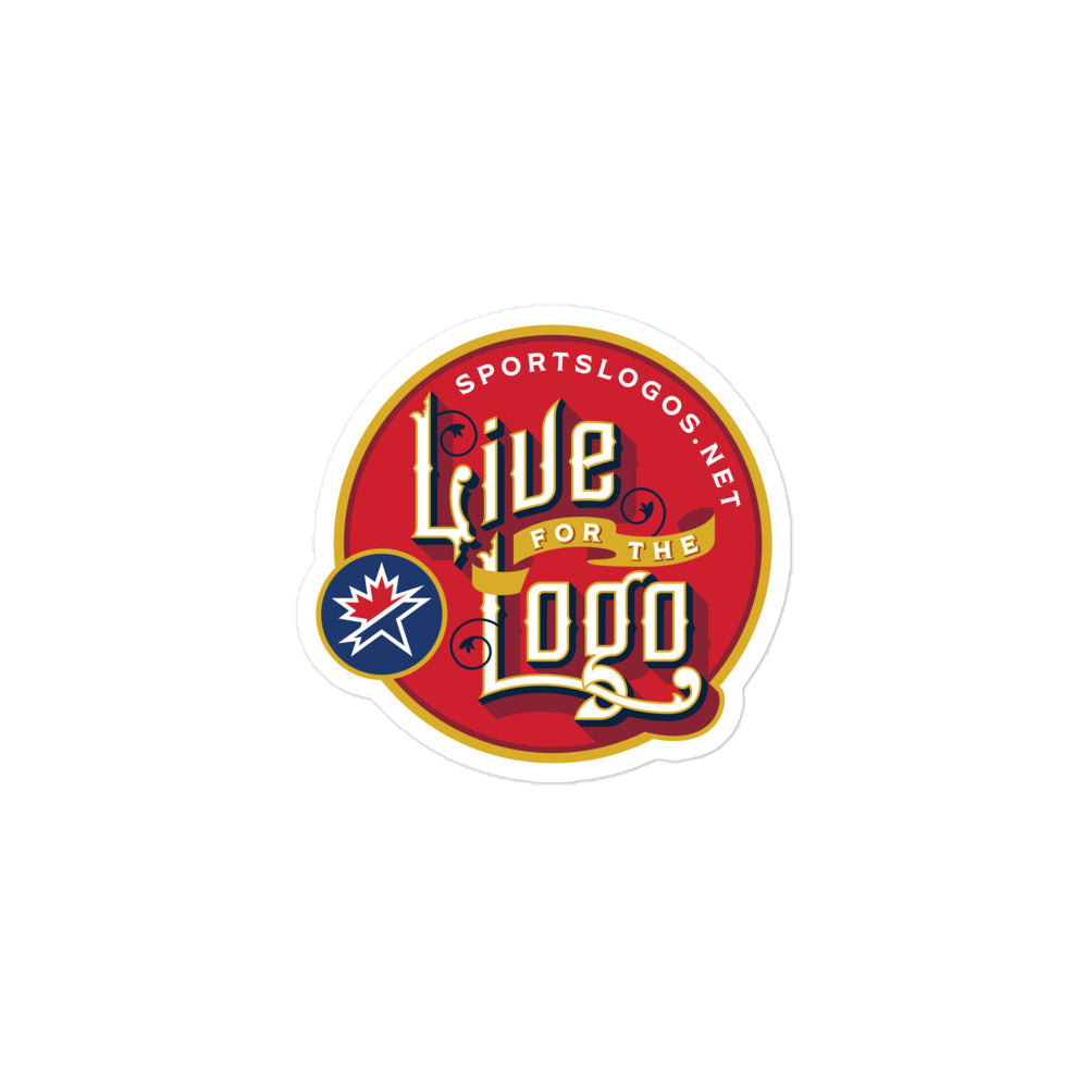 Live for the Logo Sticker (Red) – SportsLogos.Net Store